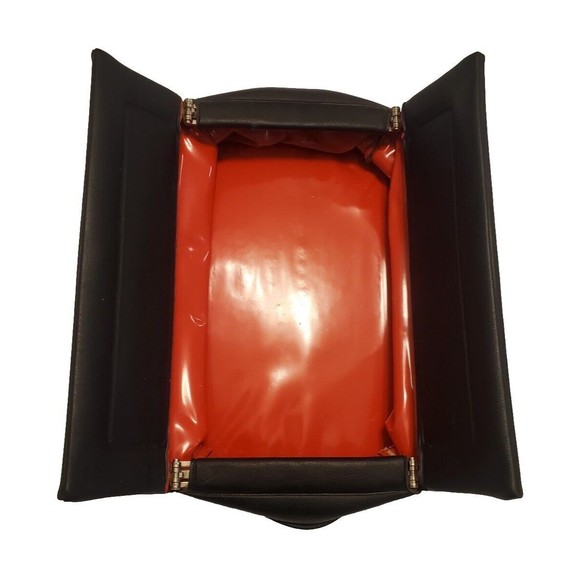 Bags | 197s Vintage Hinge Flip Top Valet Kit Bag St Thomas Black Red ...